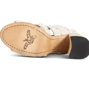 Freebird by Steven | Shoes | Freebird Tanica White Sandals Size 9 ...
